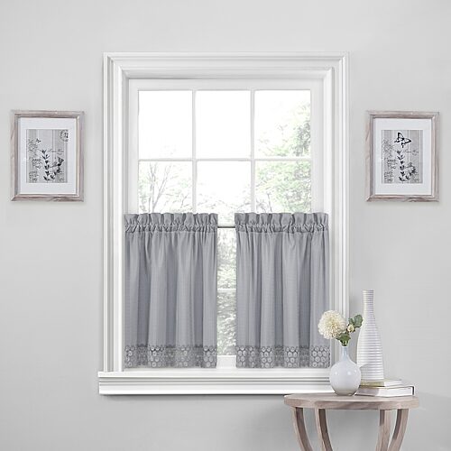 Click here for Regent 2-pc. Rod Pocket Window Tier  One Size  Gra... prices