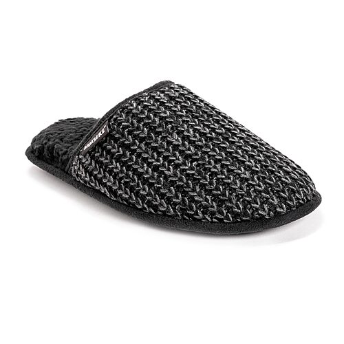 Click here for Muk Luks Mens Gavin Scuff Slippers  Dark Sapphire... prices