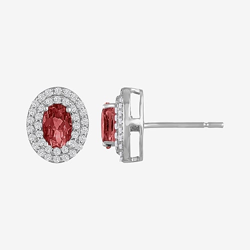 Click here for Gemstone & Lab-Created White Sapphire Sterling Sil... prices