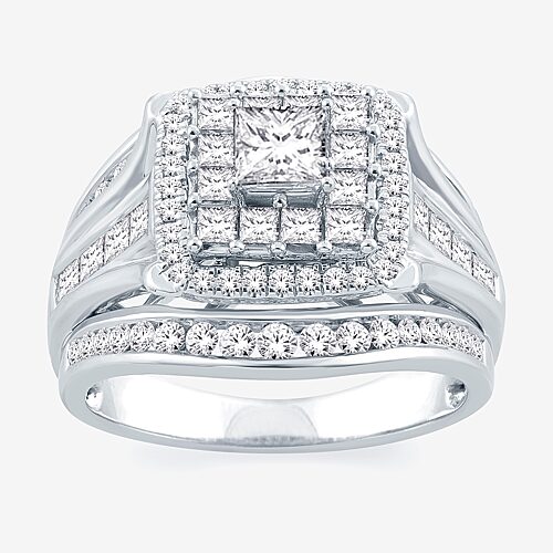 Click here for Signature By Modern Bride Womens 2 CT. T.W. Natura... prices