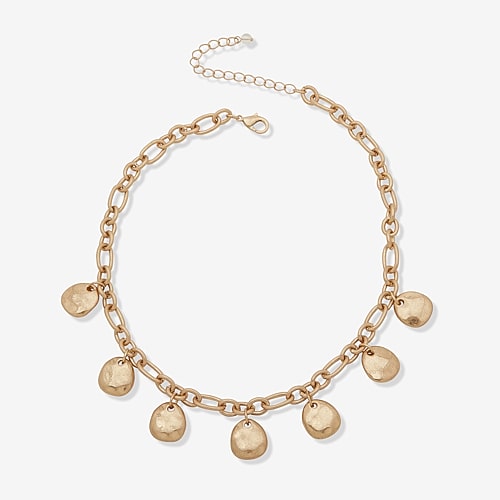 Click here for A.N.A Gold Tone Womens 16 Inch Collar Necklace  On... prices