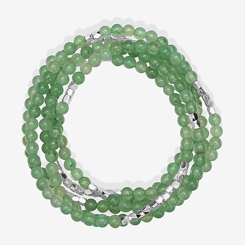 Click here for Silver Reflections Convertible Genuine Stone Beade... prices