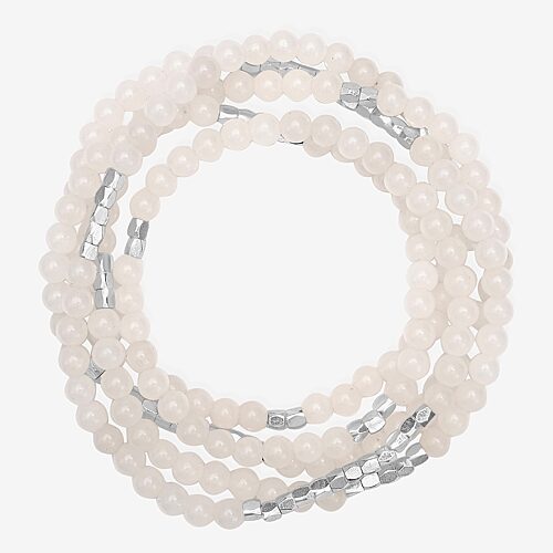 Click here for Silver Reflections Convertible Genuine Stone Beade... prices