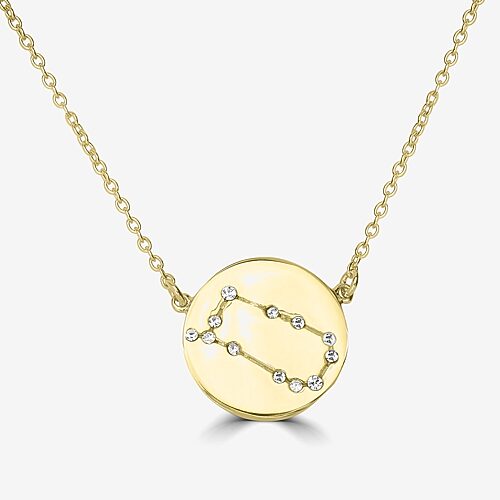 Click here for Sparkle Allure Zodiac Coin Womens Crystal 14K Gold... prices
