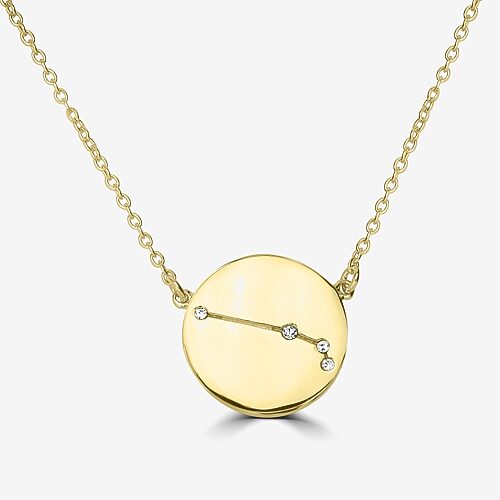 Click here for Sparkle Allure Zodiac Coin Womens Crystal 14K Gold... prices