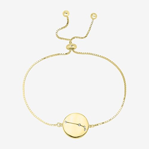 Click here for Sparkle Allure Zodiac Coin Womens Crystal 14K Gold... prices
