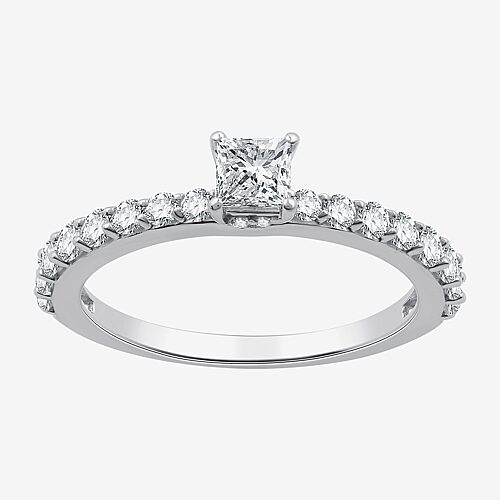 Click here for (G / Si1-Si2) Womens 1/2 CT. T.W. Lab Grown White... prices
