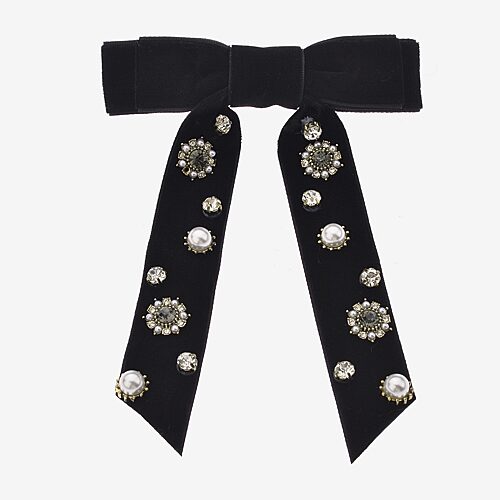 Click here for Bijoux Bar Hair Bow  One Size  Black prices