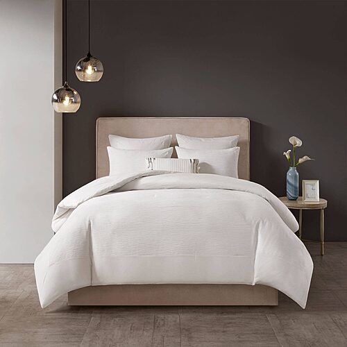 Click here for N Natori Hanae Yarn-Dyed 3-Pc. Comforter Set  King... prices