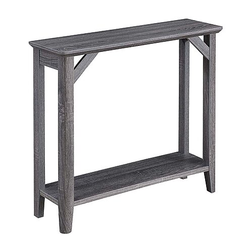 Click here for Winston Hall Table with Shelf  One Size  Gray prices