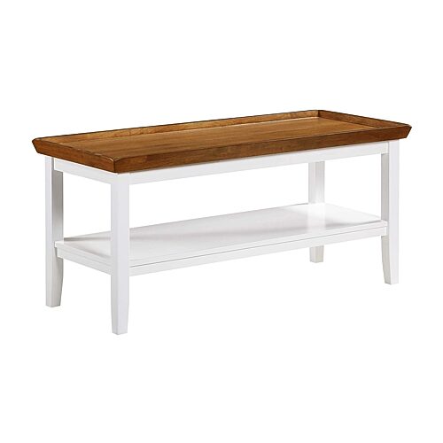 Convenience Concepts Ledgewood Living Room Collection Coffee Table  One Size  Brown