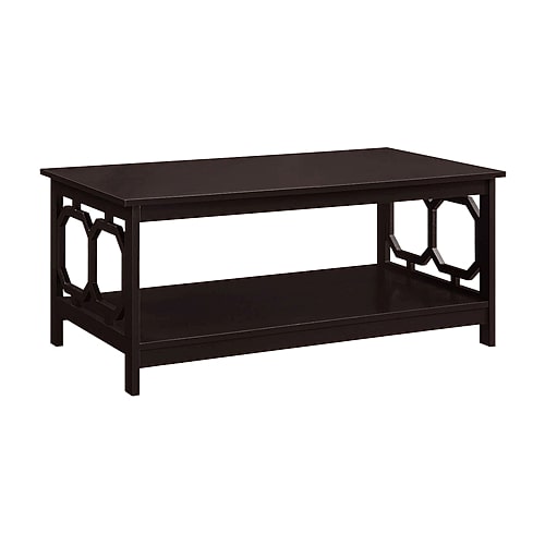 Click here for Omega Coffee Table with Shelf - Espresso prices