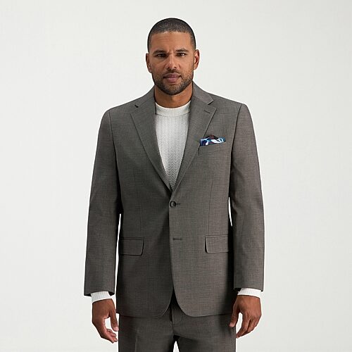 Click here for Haggar JMH Mens Classic Fit Plaid Suit Jacket  42... prices