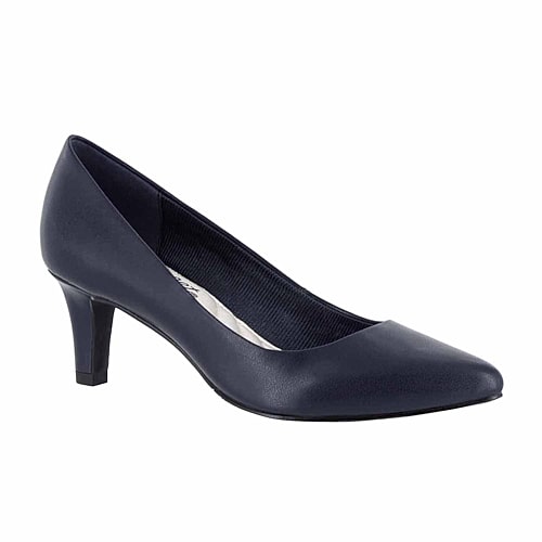 Easy Street Pointe Pumps - Navy
