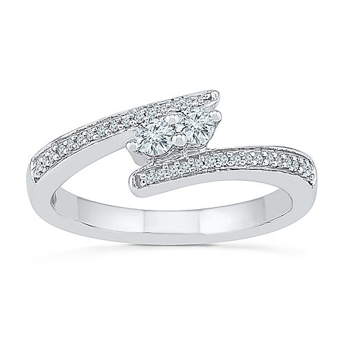 Click here for Womens 1/4 CT. T.W. Natural White Diamond 10K Gold... prices
