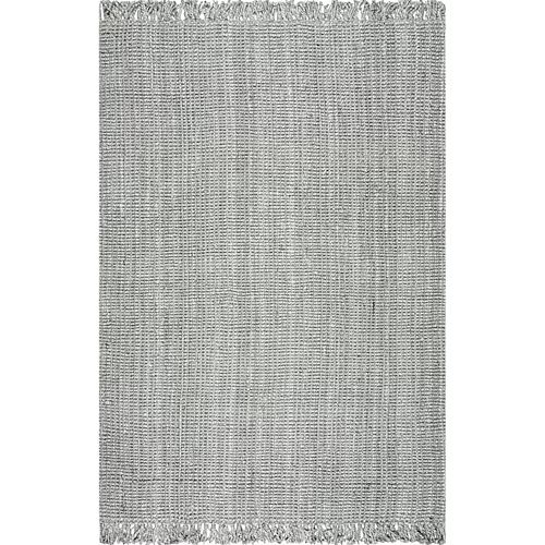 Click here for nuLoom Hand Woven Chunky Loop Jute Rug  One Size... prices