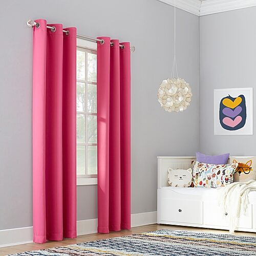 Click here for Riley Kids Bedroom Blackout Grommet Curtain Panel... prices