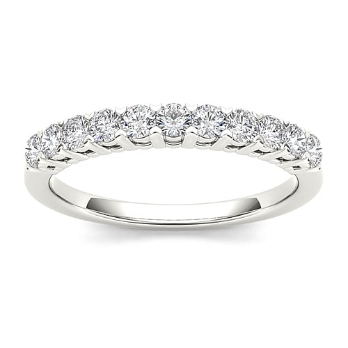 Click here for Womens 2MM 3/8 CT. T.W. Natural White Diamond 10K... prices