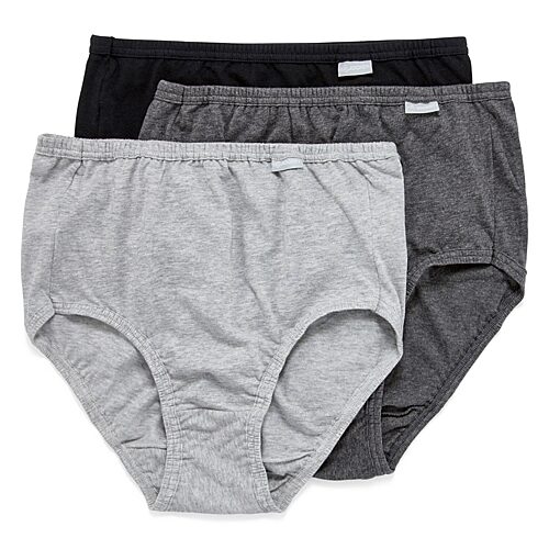 Click here for Jockey Elance 3 Pack Brief Panty - 1484  5  Heathe... prices