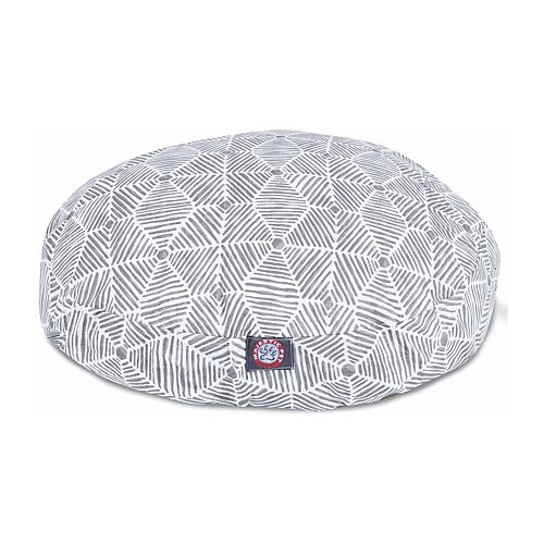 Click here for Majestic Pet Charlie Round Pet Bed  One Size  Gray prices