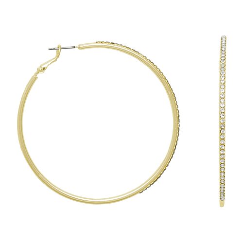Click here for Mixit Womens 62mm Hypoallergenic Hoop Earrings  On... prices