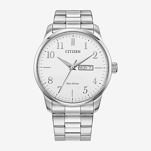 Click here for Citizen Classic Mens Silver Tone Stainless Steel B... prices