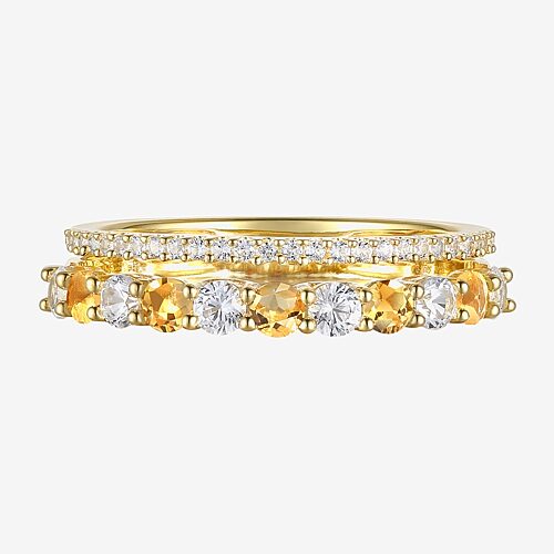Click here for Womens Lab Created Gemstone 14K Gold Over Silver S... prices
