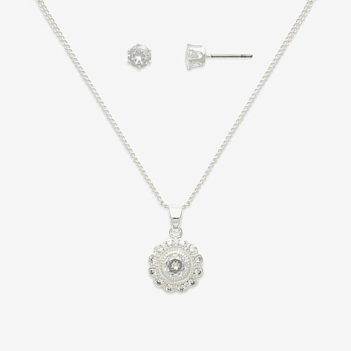 Click here for Mixit Womens Round Hypoallergenic 2-pc. Jewelry Se... prices