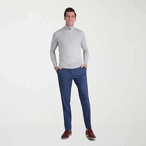 Click here for Haggar JMH Mens Comfort Waistband Straight Fit Dre... prices