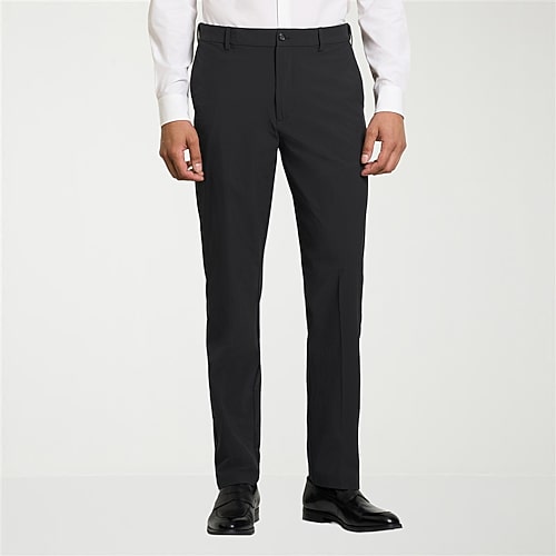 Click here for Van Heusen Performance Mens Straight Fit Flat Fron... prices