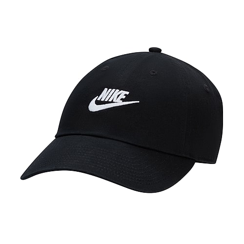 Click here for Nike Unisex Club Logo Embroidered Cap - Black/Whit... prices