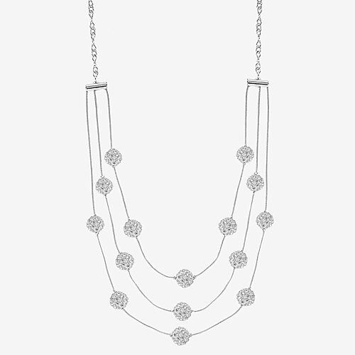 Click here for Monet Jewelry Multi Layer Womens Glass 18 Inch Str... prices