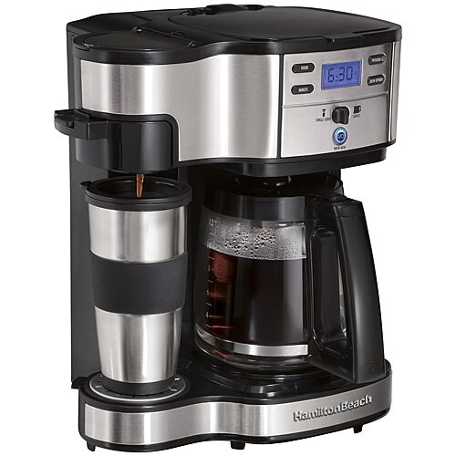 Click here for Hamilton Beach Scoop Programmable 2-Way Coffee Mak... prices