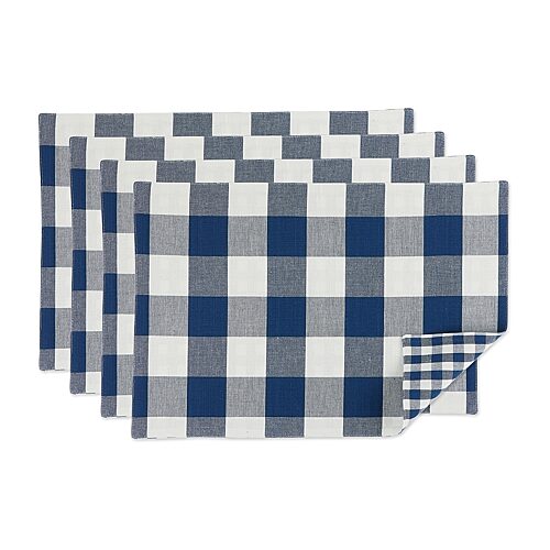 Click here for Design Imports 4-pc. Placemat  One Size  Blue prices