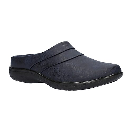 Easy Street Swing Comfort Mules - Navy