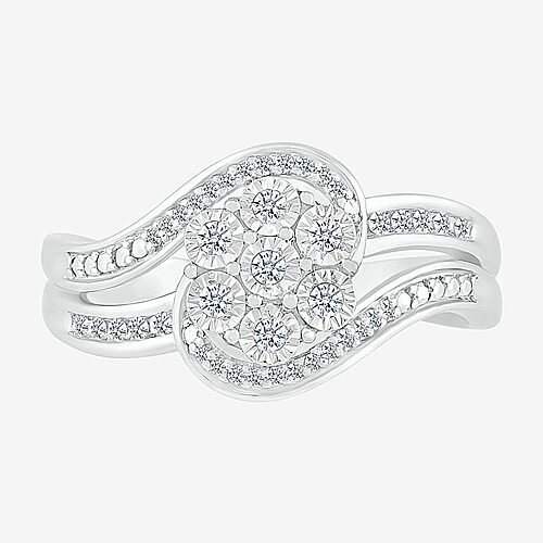 Click here for Limited Quantities! Womens 1/6 CT. T.W. Natural Wh... prices