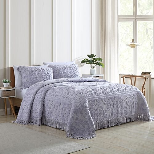 Click here for Beatrice Home Fashions Medallion Embellished Bedsp... prices