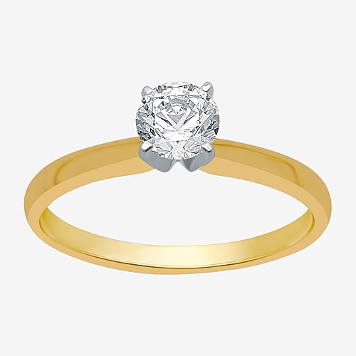 Click here for Classic Collection 1/2 CT. Natural Diamond Round S... prices