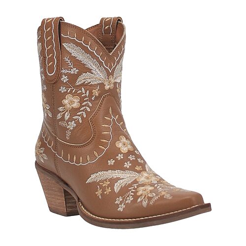 Click here for Dingo Womens Primrose Stacked Heel Cowboy Boots  9... prices