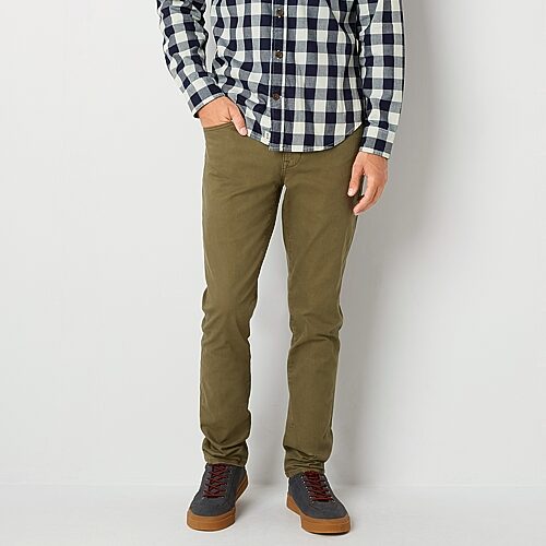 Click here for mutual weave Stretch 5 Pocket Mens Slim Fit Pant... prices