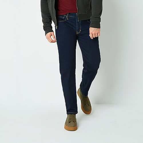 Click here for mutual weave Mens Stretch Bootcut Jean  36 30  Blu... prices