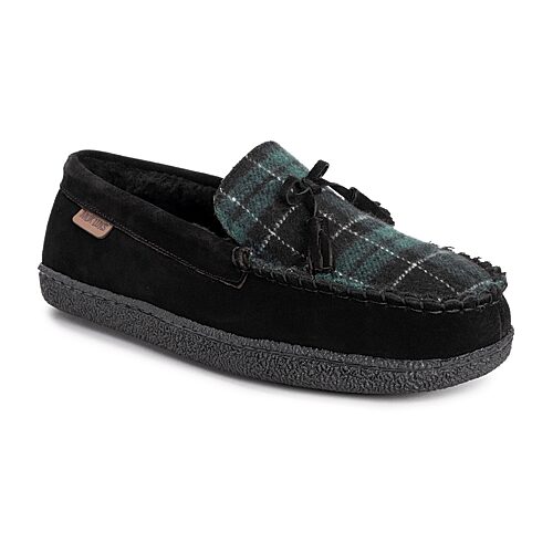 Click here for Muk Luks Mens Leather Goods By Talan Slipper  Blac... prices