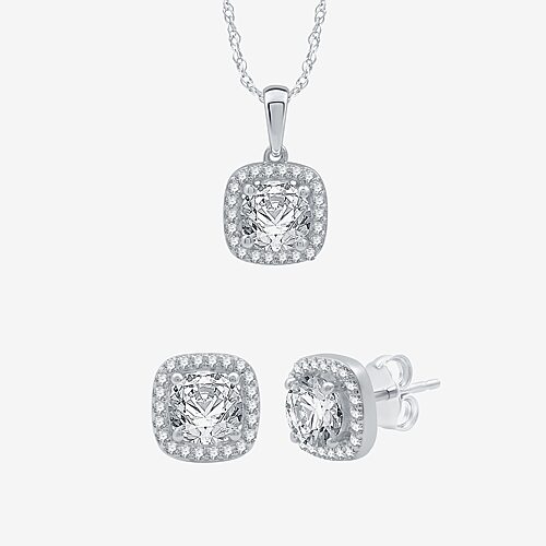 Click here for Yes  Please! Womens Lab Created White Sapphire Ste... prices