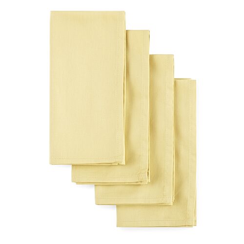 Click here for Homewear Mekia 4-pc. Napkins  One Size  Yellow prices