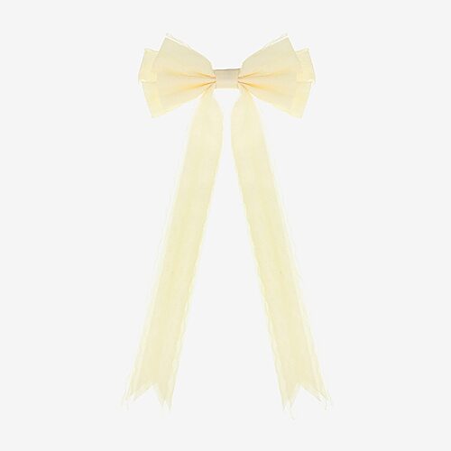 Click here for Bijoux Bar Hair Bow  One Size  White prices