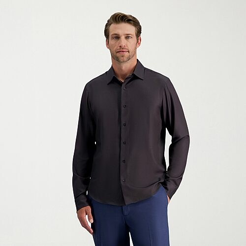 Click here for Haggar Performance Mens Long Sleeve Regular Fit Bu... prices