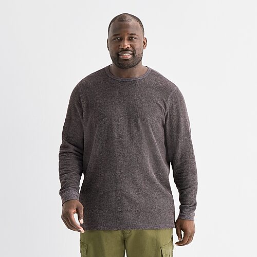 Click here for mutual weave Mens Crew Neck Long Sleeve Regular Fi... prices