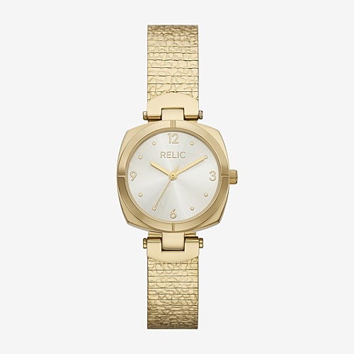 Click here for Relic By Fossil Megan Womens Gold Tone Stainless S... prices