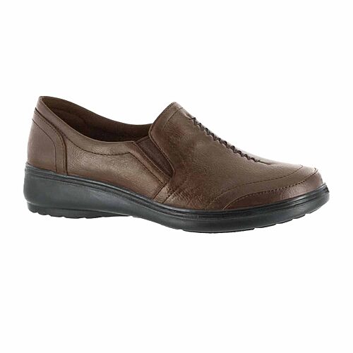 Easy Street Womens Ultimate Comfort Flats - Tan