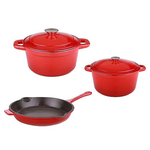 Click here for BergHOFF Neo Cast Iron 5-pc Cookware Set  One Size... prices